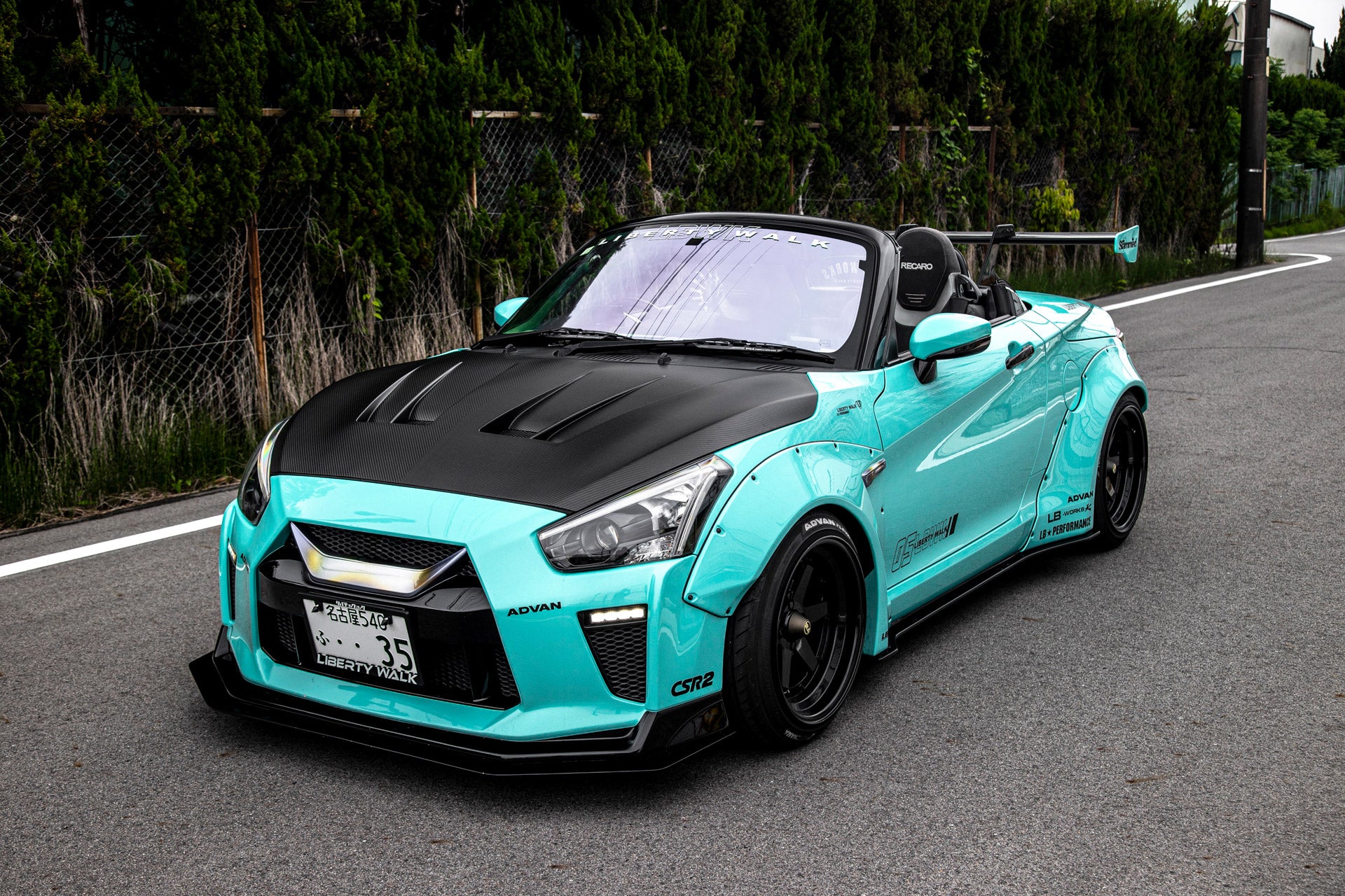 lb★nation Daihatsu Copen GT-K ver 2 Complete Body Kit [without Over Fe ...