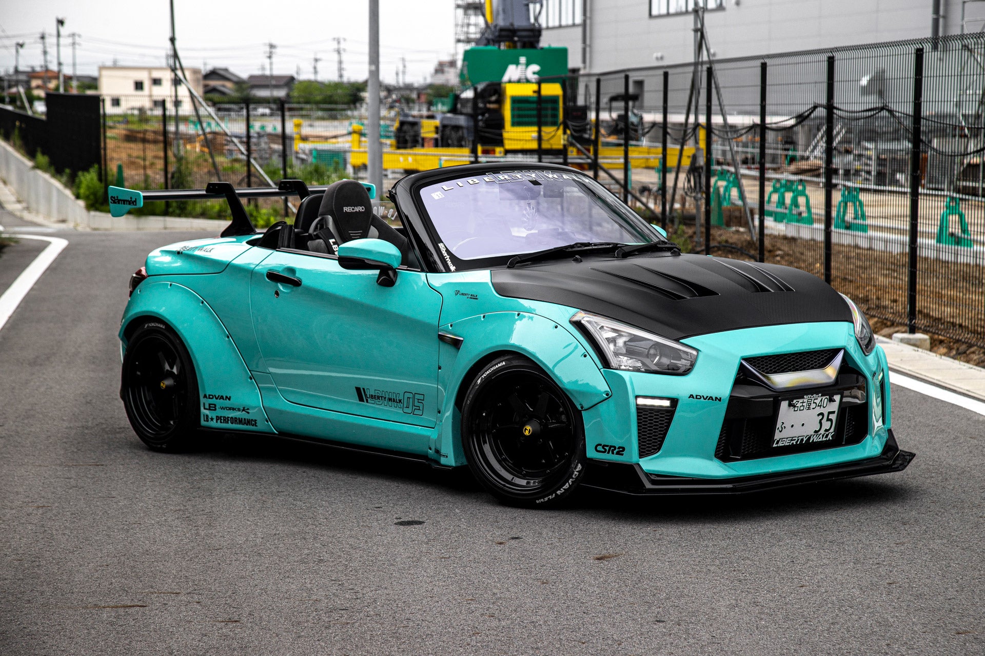 lb★nation Daihatsu Copen GT-K ver 1 Complete Body Kit [without Over Fe ...