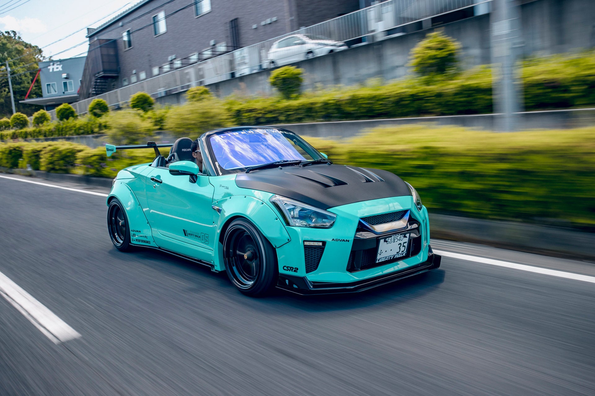 lb★nation Daihatsu Copen GT-K ver 2 Complete Body Kit [Over Fender Typ ...